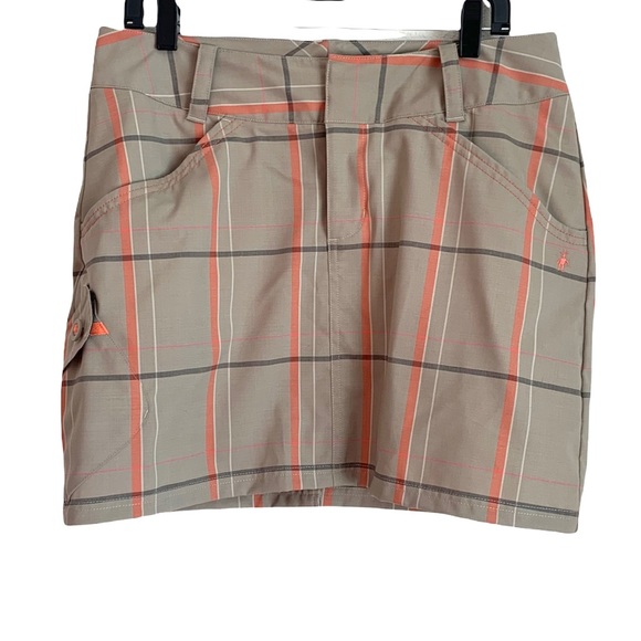 Smartwool | Skirts | Smartwool Merino Wool Blend Plaid Mini Skirt ...